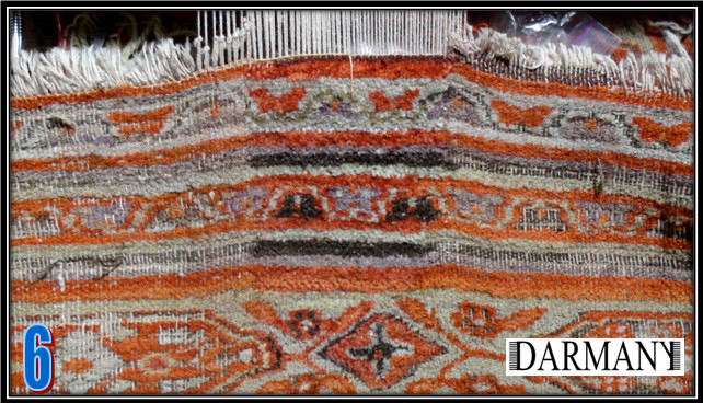 Repairing the ripped or torn Birjand Mood rugs | Oriental & Persian Rug ...
