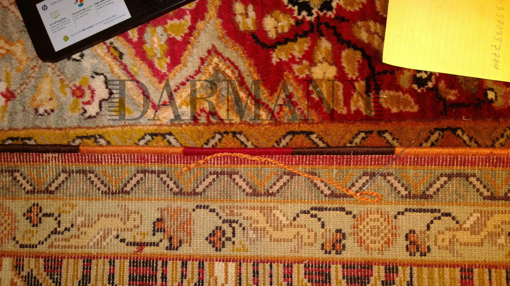 Steps to cord repair Slovak Czech rug | Oriental & Persian Rug Cleaning ...